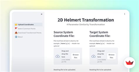 2d Helmert Transformation