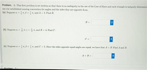 Solved Problem This First Problem Is Set Written So Chegg