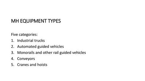 Material Handling Powerpoint Slides Learnpick India