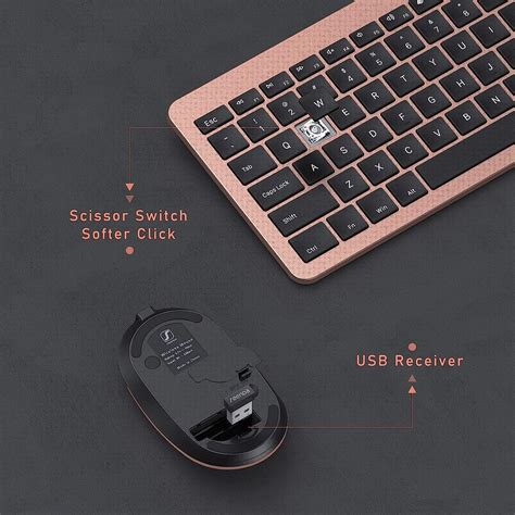 Wgjp 038 3 Wireless Keyboard Mouse Combo Protoarc
