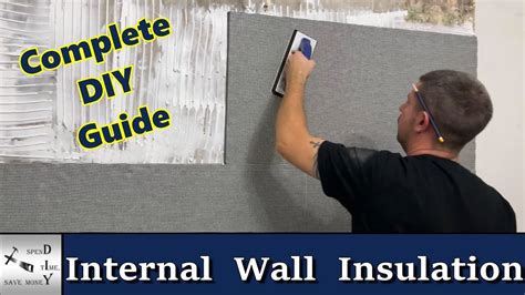 Insulating Internal Walls Easy Diy Solution Youtube