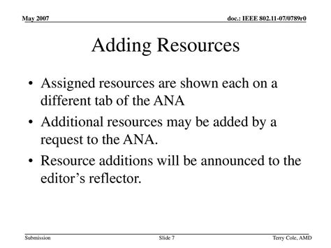 Doc IEEE Xxx Terry Cole AMD Ppt Download