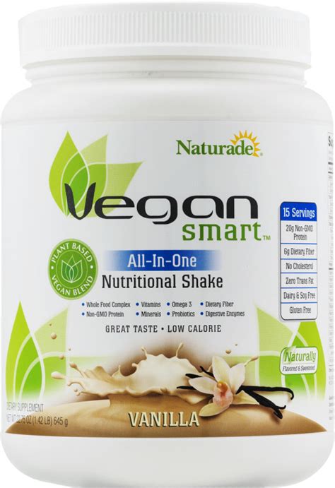 Naturade Vegan Smart All In One Nutritional Shake Vanilla Naturade