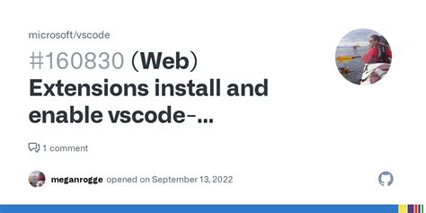 Web Extensions Install And Enable Vscode Smoketest Check Extension Issue Microsoft