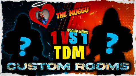 🔥1 Vs 1 Tdm Custom Rooms Ll The Muguu Ll🔥bgmi Live Stream🔥 Todfhod