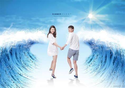 17款清爽清凉夏日沙滩海滩沙雕冲浪海边阳光海报psd模板素材 资源大小233gb，包含psd源文件 平面素材下载