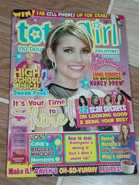Total Girl Teen Magazine Hobbies And Toys Books And Magazines Magazines
