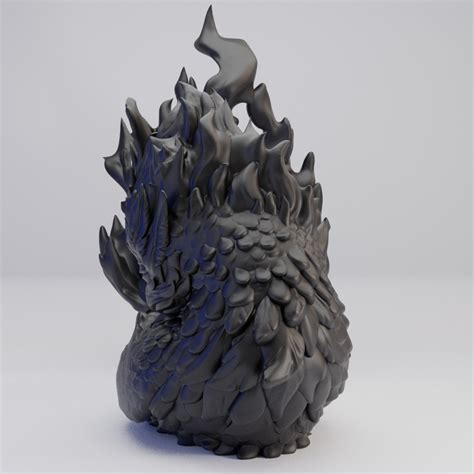 Hot Goblin Phoenix Hatchling Sleep