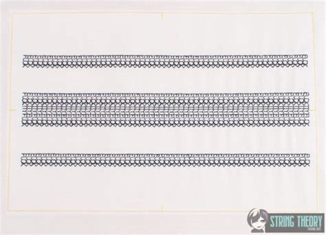 Fuckity Fuck Pinstripes String Theory Fabric Art