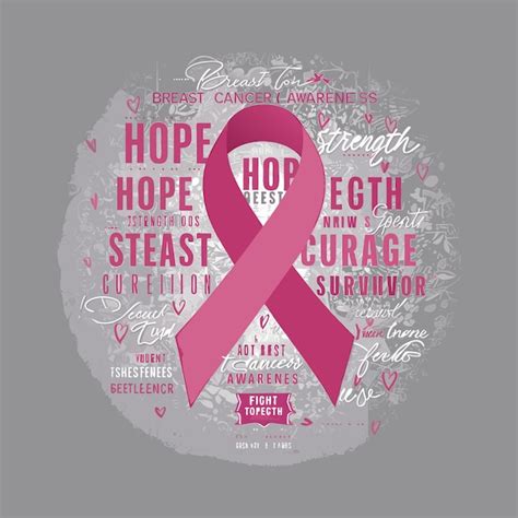 Borstkanker Svg Bundle Cut Files Vector Printable Clipart Cancer