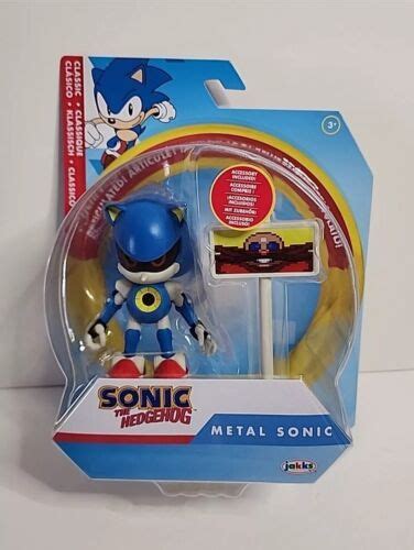Sonic The Hedgehog 4 Metal Sonic With Goal Post Articulated Action Figure Toy 4853434198