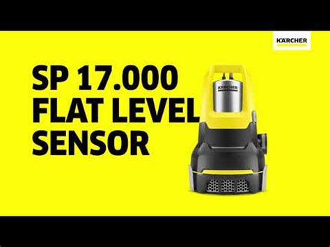 Kärcher SP 17 000 Flat Level Sensor Flachsaugende Tauchpumpe ab 119 48