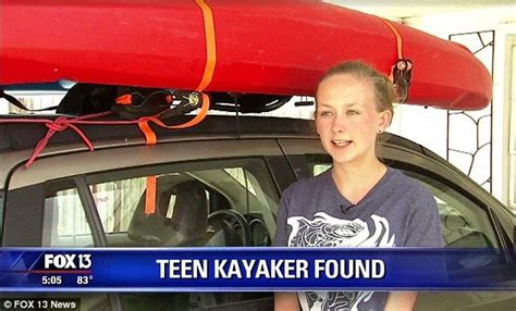 Us Coast Guard Rescues Teen Kayaker Who Spent Eight Hours Drifting