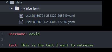 Forms Retrieve Yaml Data Using PHP Stack Overflow