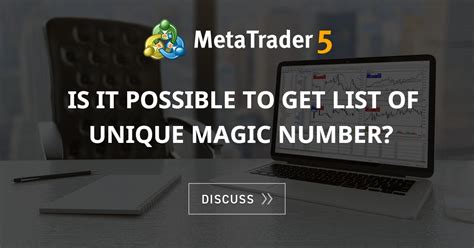 Is It Possible To Get List Of Unique Magic Number Moving Average Of