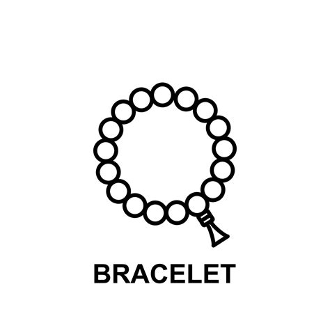 Bracelet Vector Icon Illustration 23038193 Vector Art At Vecteezy