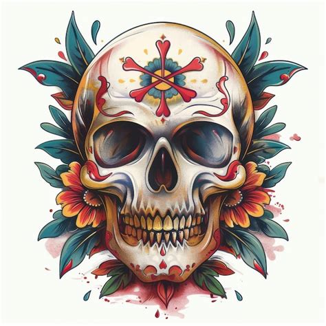 Page 2 7000 Skull Compass Rose Tattoo Pictures