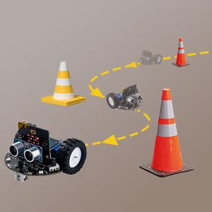 GeeekPi DeskPi MicroCar BBC Microbit V Starter Kit Micro Keystone