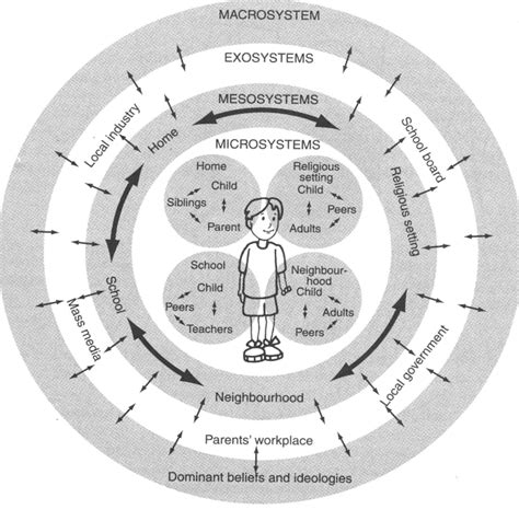 Figure 1 The Bronfenbrenner Ecological Systems Theory Of