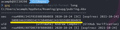 Setup GitHub Verified Commits For VSCode Cloudlumberjack