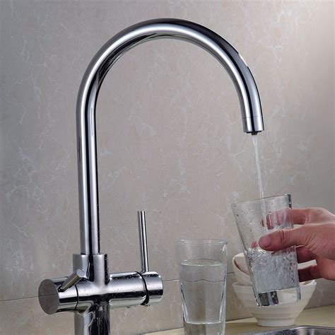 Clearwater Neso Chrome Filtered Water Monobloc Kitchen Sink Mixer Tap