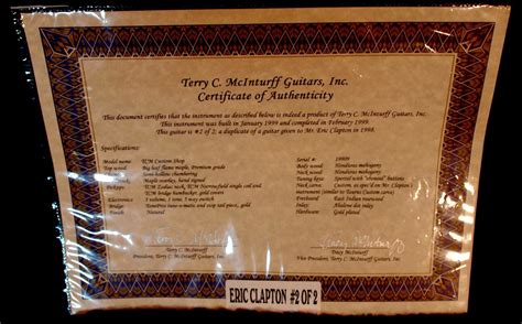 Terry C Mcinturff Glory Standard Eric Clapton 2 2 Tune Your Sound