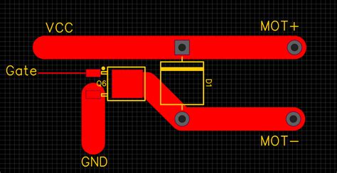 PCB Design Position Of Flyback Diode For Motor Electrical Engineering Stack Exchange