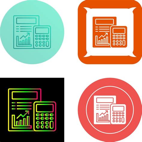 Calculating Icon Design 44179415 Vector Art At Vecteezy