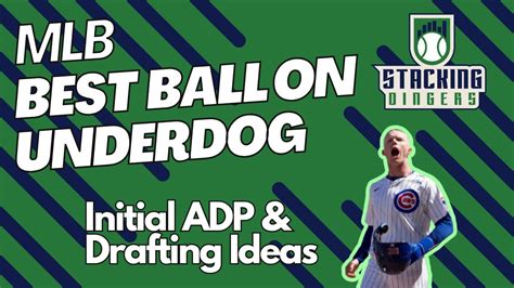 initial adp and drafting ideas the stacking dingers show episode 24