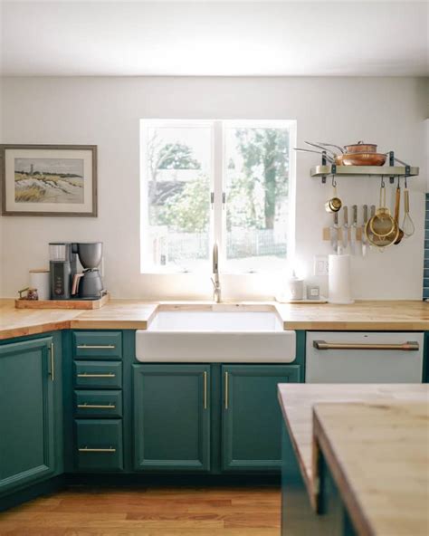 How A Couple Installed Butcher Block Counters On Their Own The Kitchn