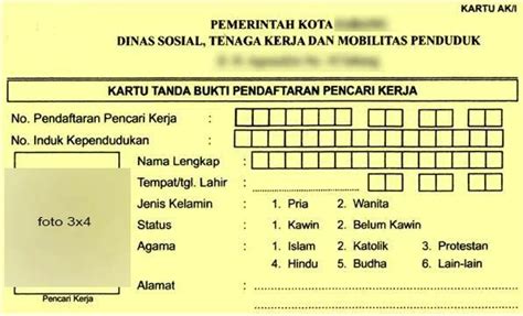 Cara Membuat Kartu Kuning Disnaker Secara Online Dan Offline
