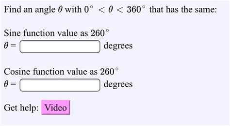 Solved Without Using A Calculator Compute The Sine And Chegg Com