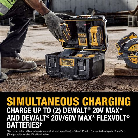 Dewalt 20v Toughsystem 2 0 Dwst08050 Lithium Ion Box Battery Charger