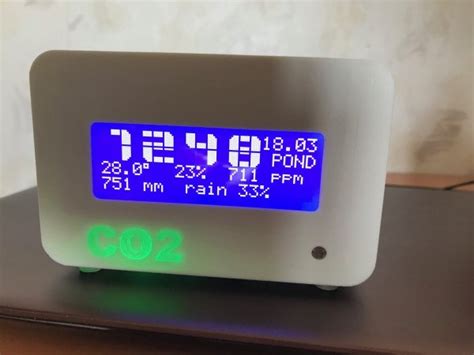 Часы метеостанция на Arduino своими руками Alexgyver