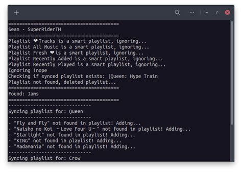 GitHub SuperRiderTH Resound A Python Script To Copy Playlists