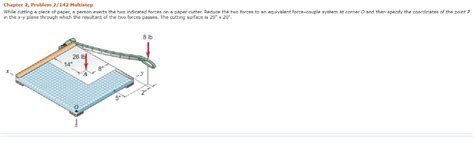 Solved Chapter Problem Multistep While Cutting A Chegg