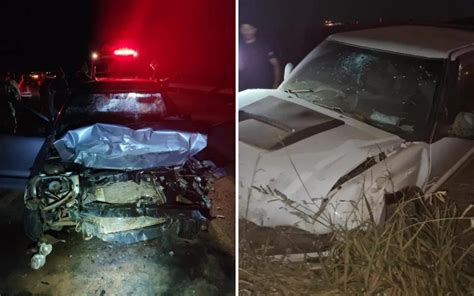 Homem Morre E 8 Ficam Feridos Após Batida Entre Carro E Caminhonete