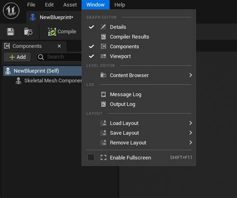 Uefn Im Unable To View The Event Construction Graph No Matter Where I Look How Do I Access
