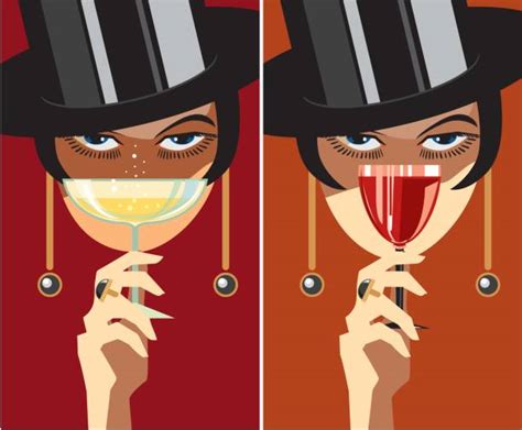 Woman Drinking Wine Illustrations Royalty Free Vector Graphics And Clip