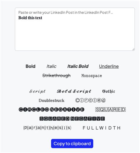 How To Bold Text In Linkedin Post Blabigo