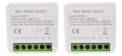 2 Interruptores Domésticos Inteligentes Tuya Smart Zigbee I Cuotas Sin Interés