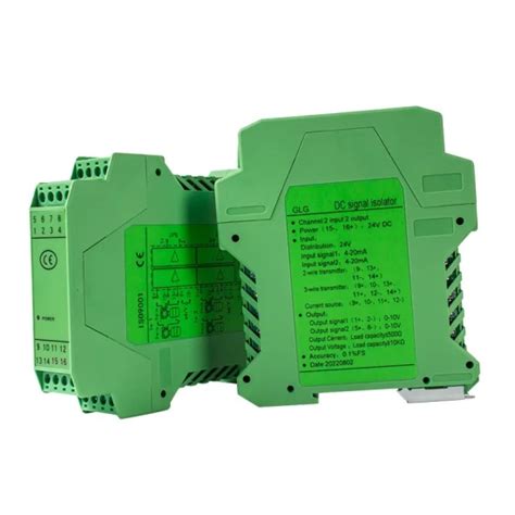 Galvanic Signal Isolator 1 In 4 Out 4 20ma 0 10v Analog Signal Splitter Signal Isolation Current