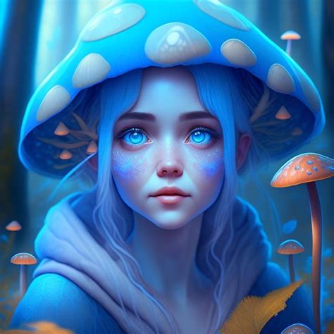 Garota Cogumelo Mushroom Girl By Maxakira On Deviantart