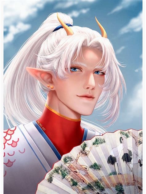 Portrait Illustration Original Character Cassius Poster By Arcxus Redbubble