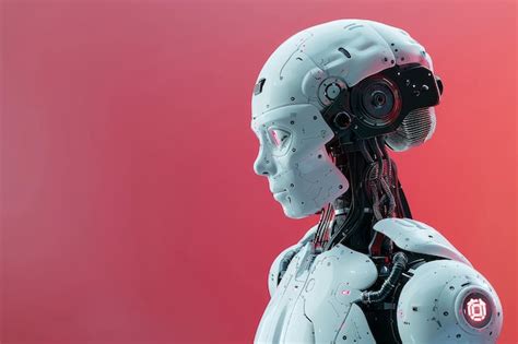 Premium Photo Artificial Intelligence Robot And Brain In The Concept Of Machine Learning And