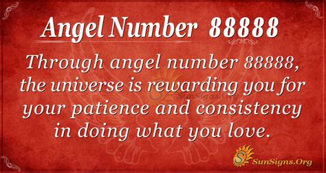 Angel Number 88888 Meaning Financial Abundance Sunsignsorg