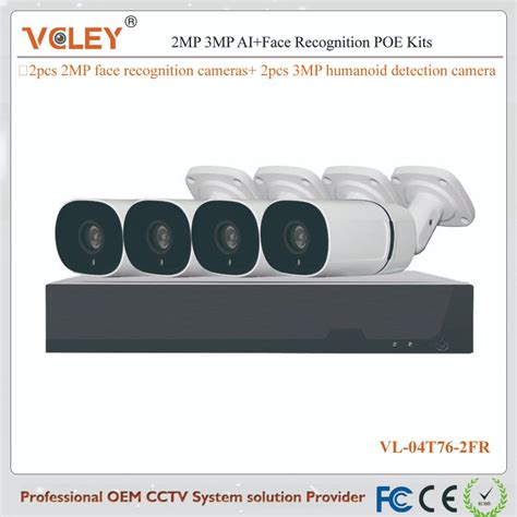 4k 5mp Face Recognition Camera Software Poe Dvr Nvr Kits Sony Cctv Camera And Poe Dvr With Voice