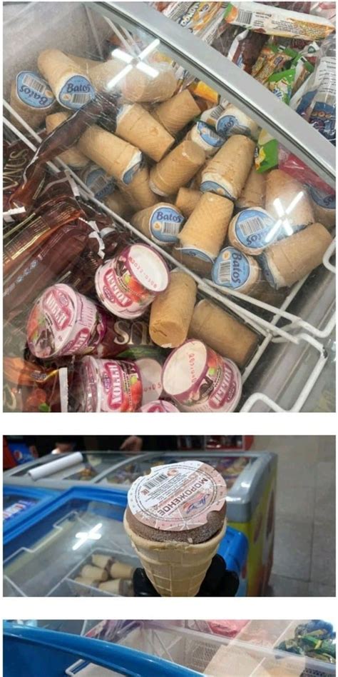 상남자의 나라 몽골의 아이스크림 아이스크림 콘 아이스크림 베리