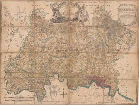 John Rocque Middlesex Or North And West London 1757 The Map House