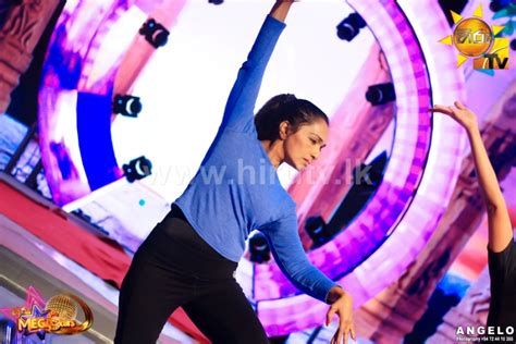Actress Nilmini Tennakoon And Team Rehearse For Hiru MegaStars Following Are Photographs Of